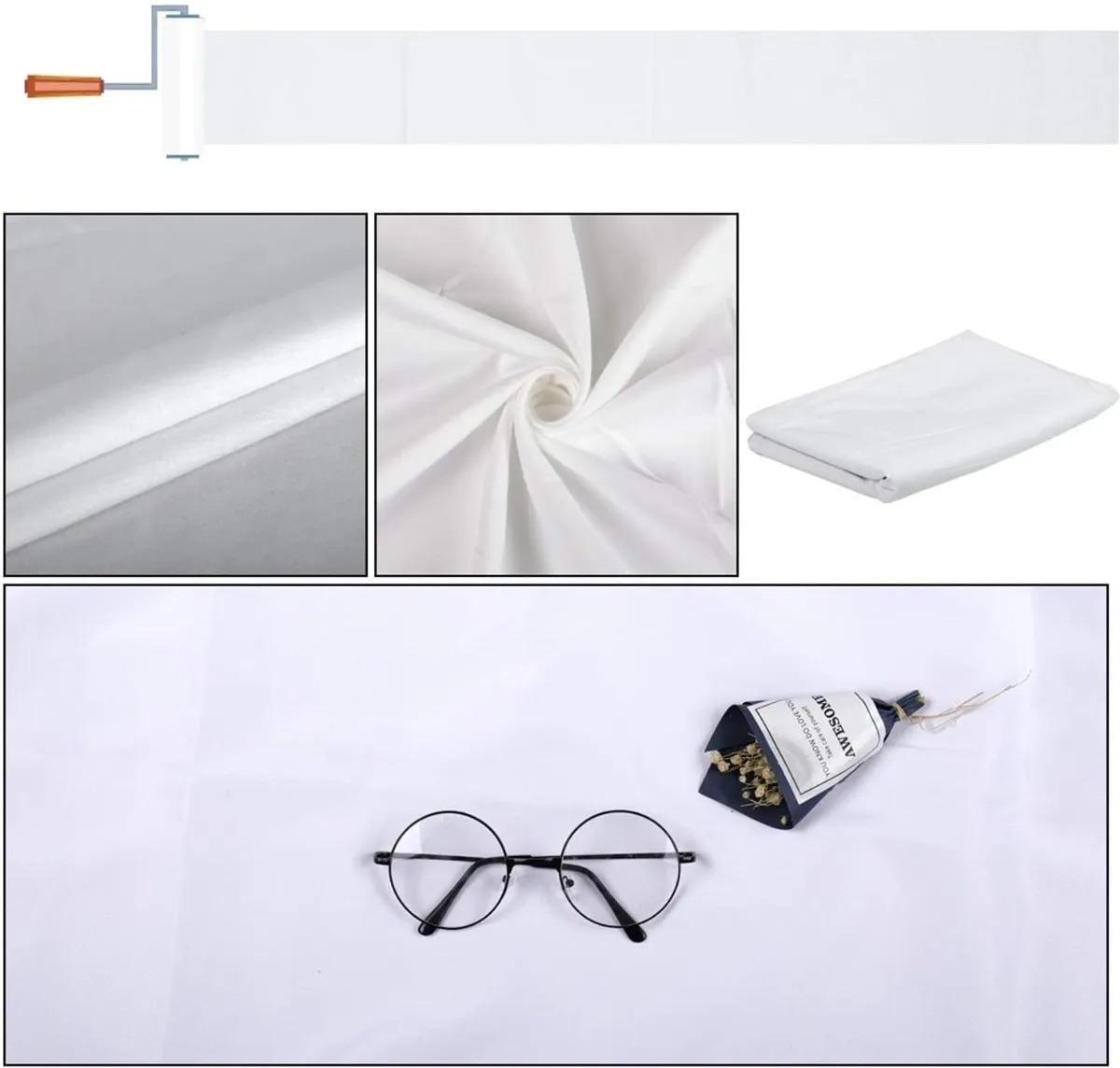 Tela Sinfin Blanco 3 X 3m Fotografía 120gr – Background | Silverled