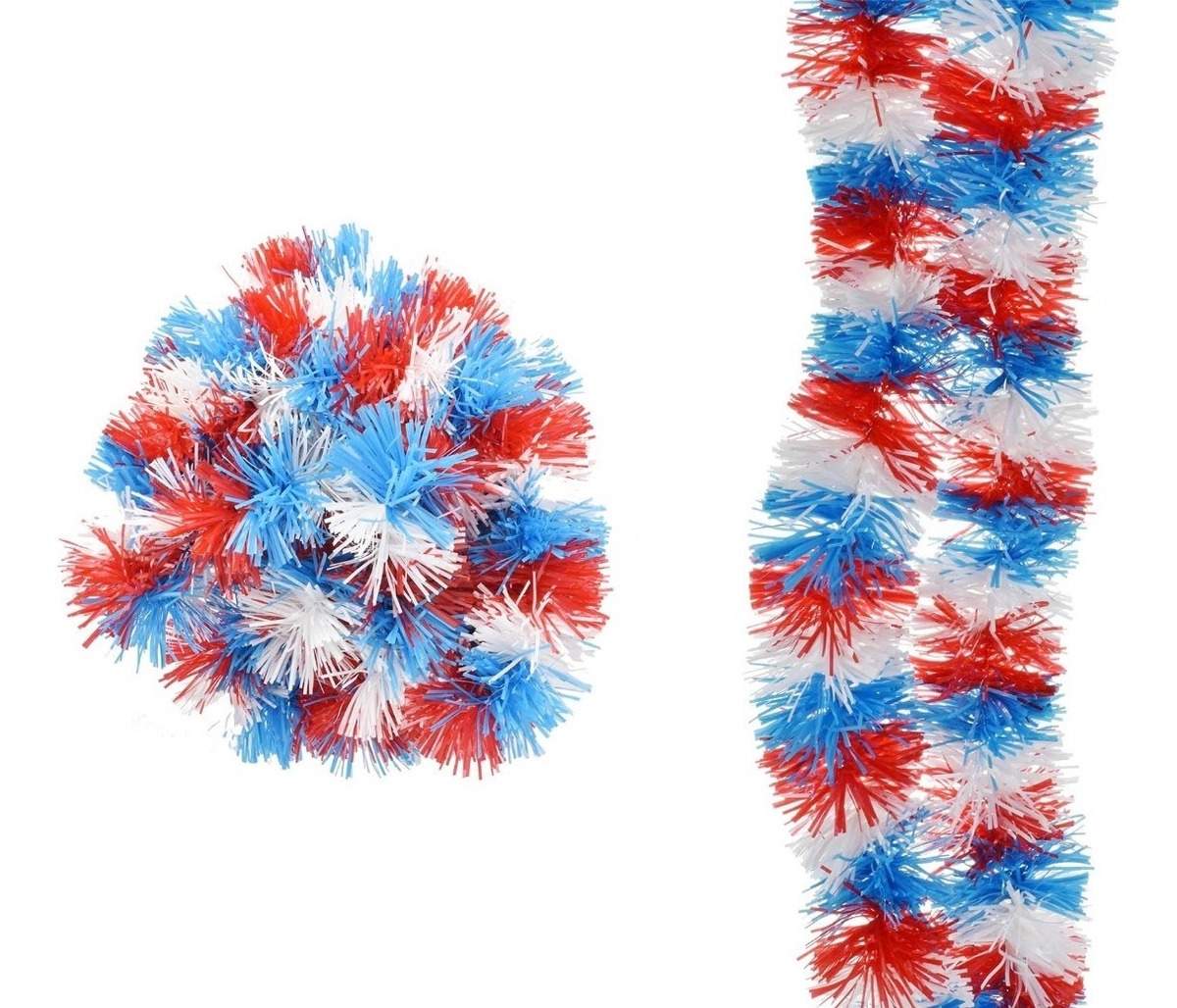 6 Collares Nylon 2mt Colores Surtidos Cotillon Fiesta | Silverled