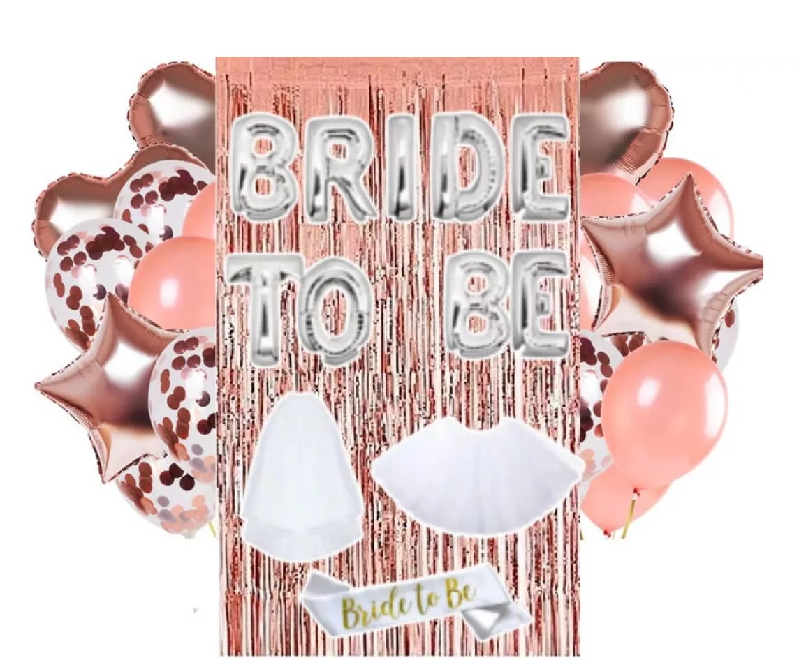 Kit Decoración Bride To Be Tutu Banda Despedida Soltera | Silverled